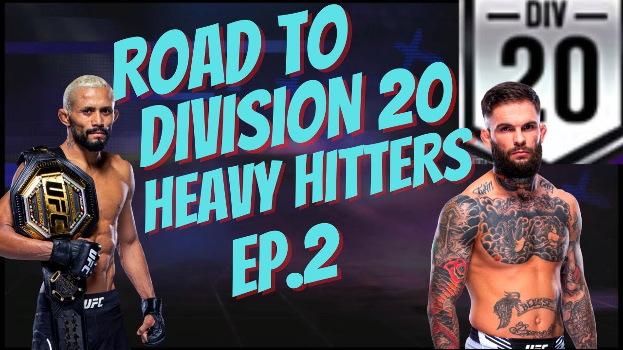 UFC 4 - ROAD TO DIVISION 20 HEAVY HITTERS EP.2! USING MOST POWERFUL ...