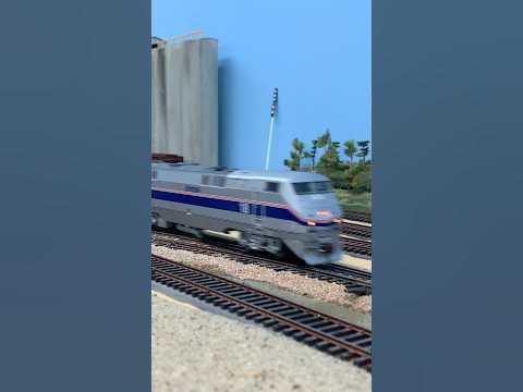 Amtrak Auto Train departing Fort Worth #hoscale #funrun #modeltrains #texas #amtrak #fun #dcc # ...