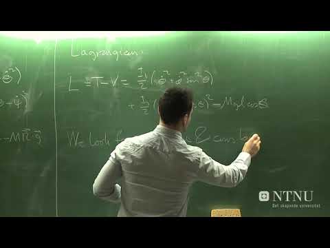 Classical Mechanics lecture 28 Gyroscope effect and spinning top Part 2 ...