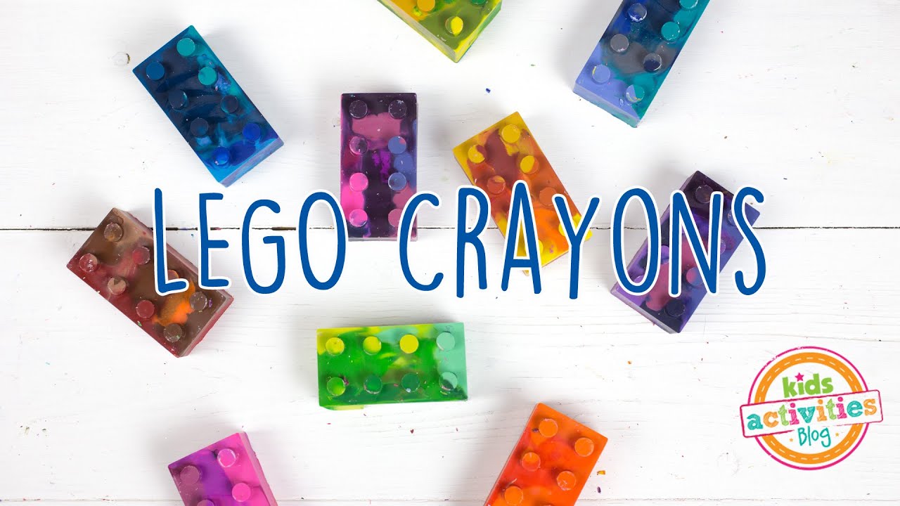 Make Your Own Lego Crayons - YouTube