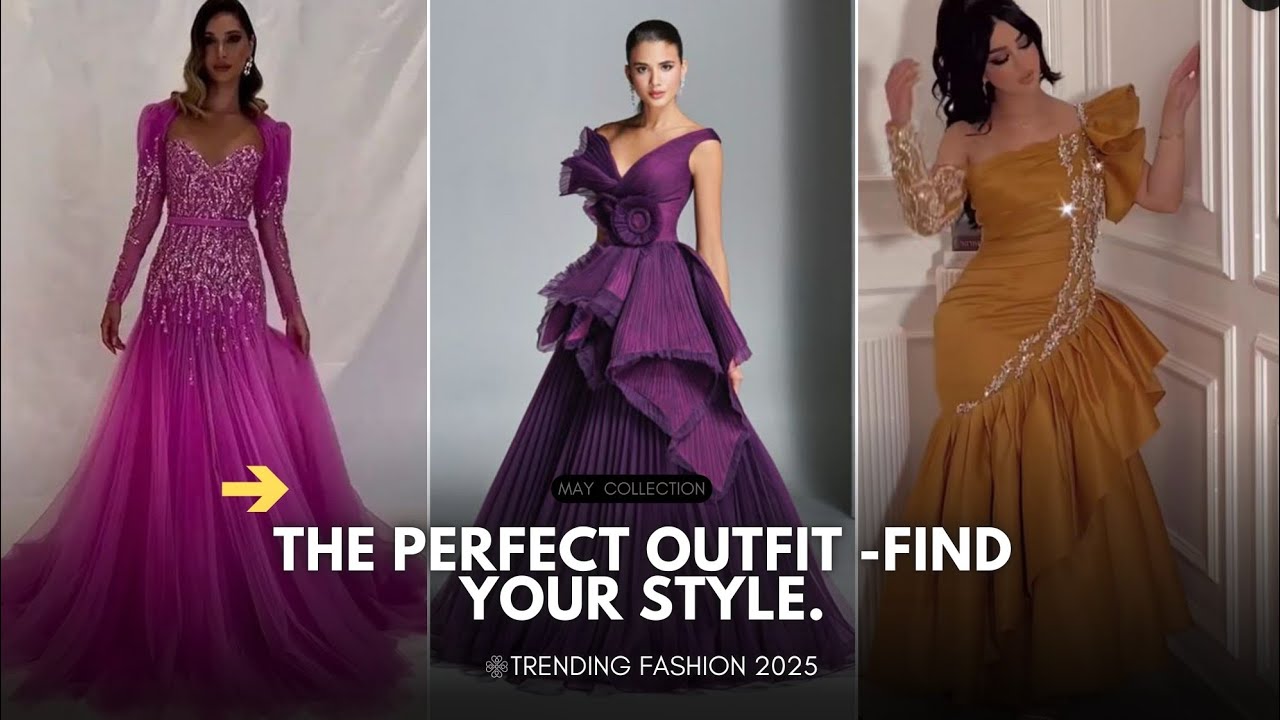 Latest Long Dress Designs Elegant & Trendy Looks! - YouTube