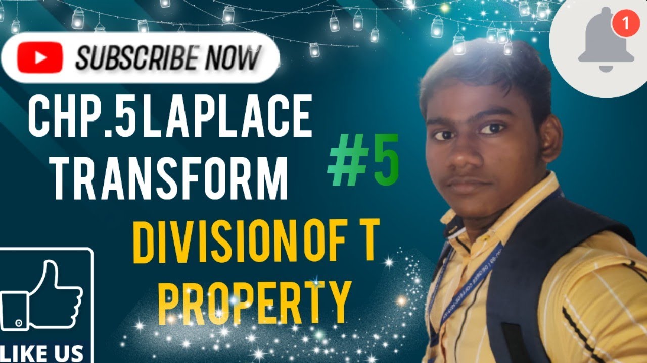 Laplace Transform division of t property. #Learn #Somethings - YouTube