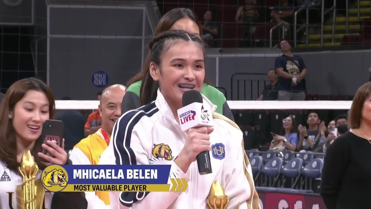 Bella Belen, Detdet Pepito UAAP awarding FUNNY MOMENT | UAAP SEASON 86 ...