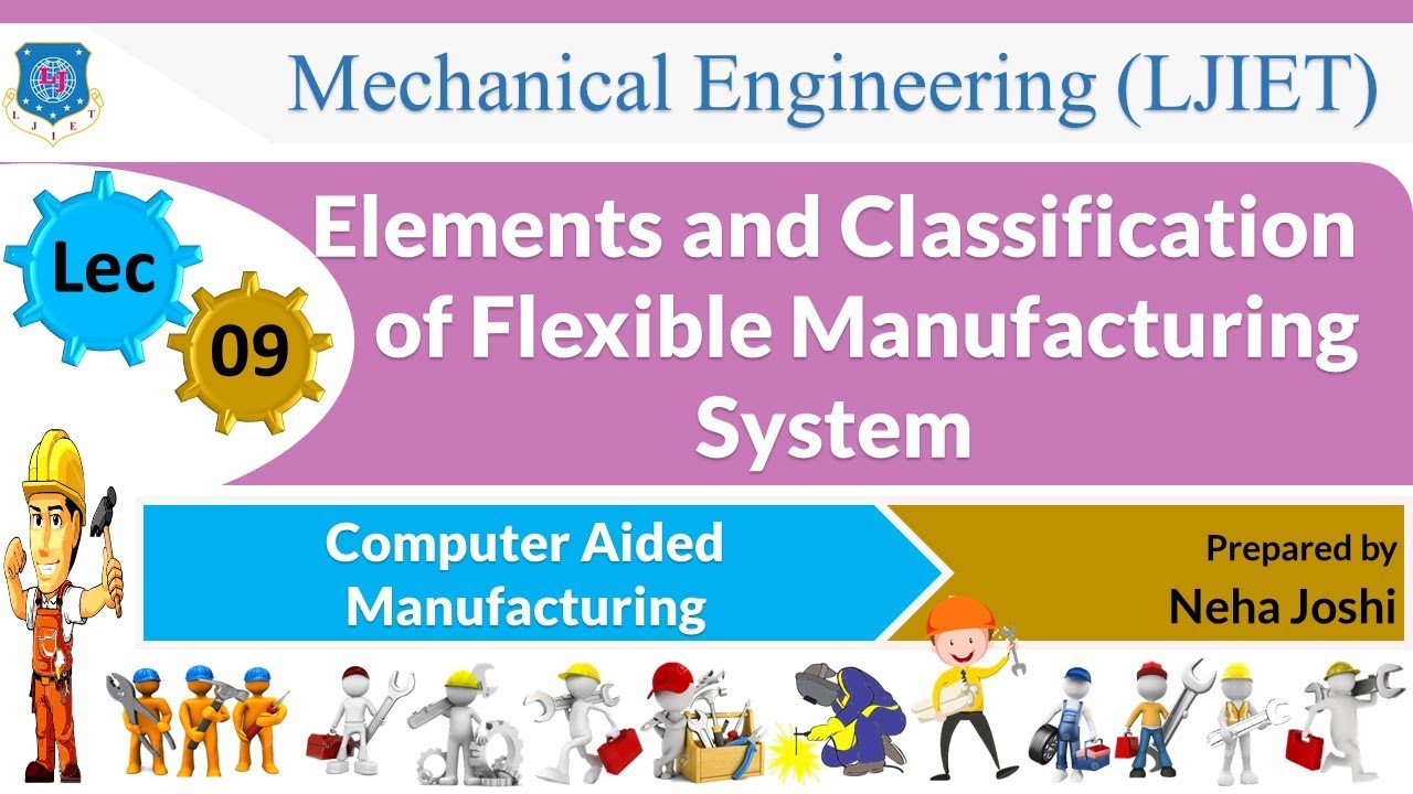 L 09 Elements and Classification of FMS | Computer Aided Manufacturing ...