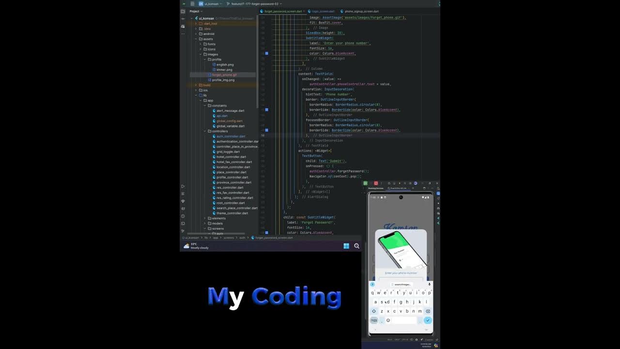 AlertDialog with flutter UI#flutter #ui #alertdialog - YouTube