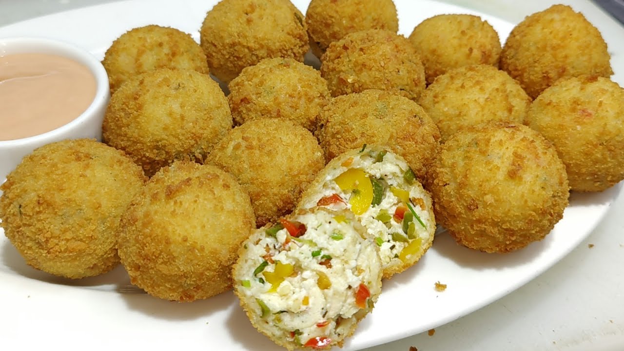 Crispy Paneer Cutlet Balls | पनीर कटलेट बॉल रेसिपी | Cheese Balls ...