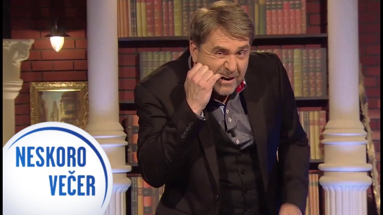 Peter Marcin - Príhoda o dedkovi recesistovi - Neskoro Večer - YouTube