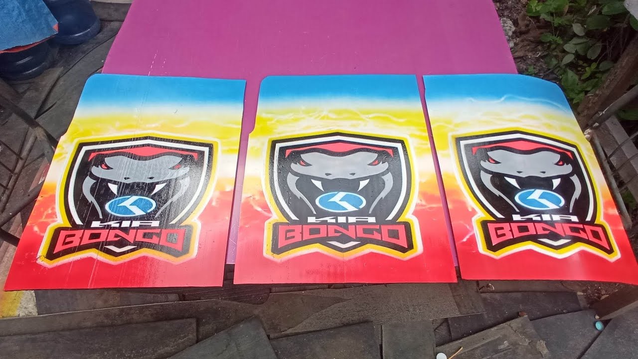 Customized KIA Bongo Design | ArCadz Mudguard - YouTube