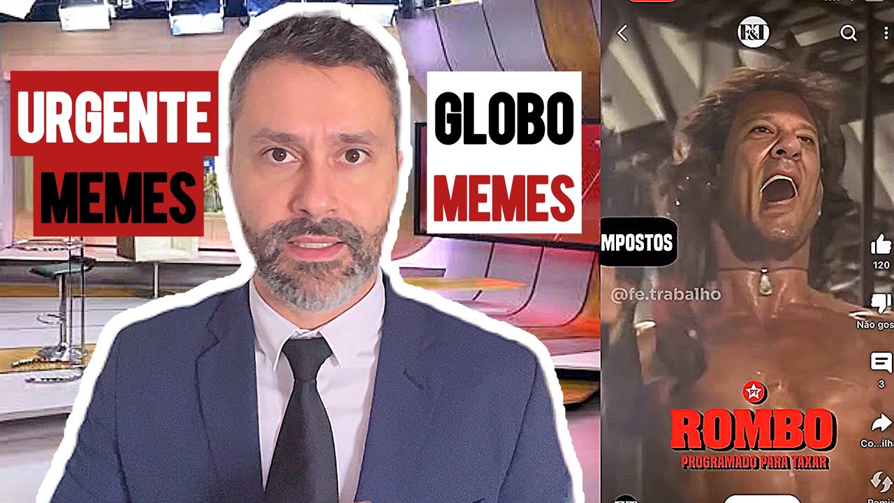URGENTE: GLOBO DESCOBRE QUE MEMES SÃO MEMES - YouTube