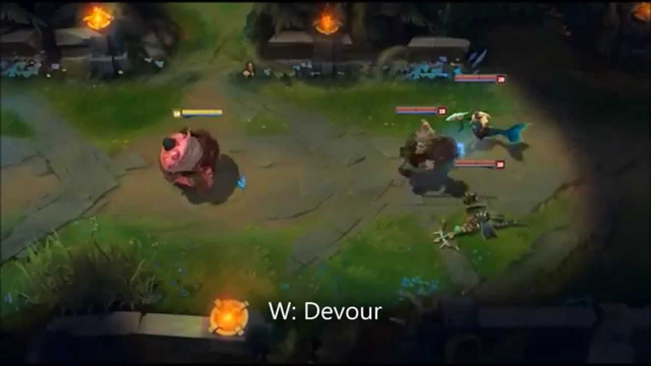 League of Legends / Tham Kench - All Abilities (todas sus habilidades ...