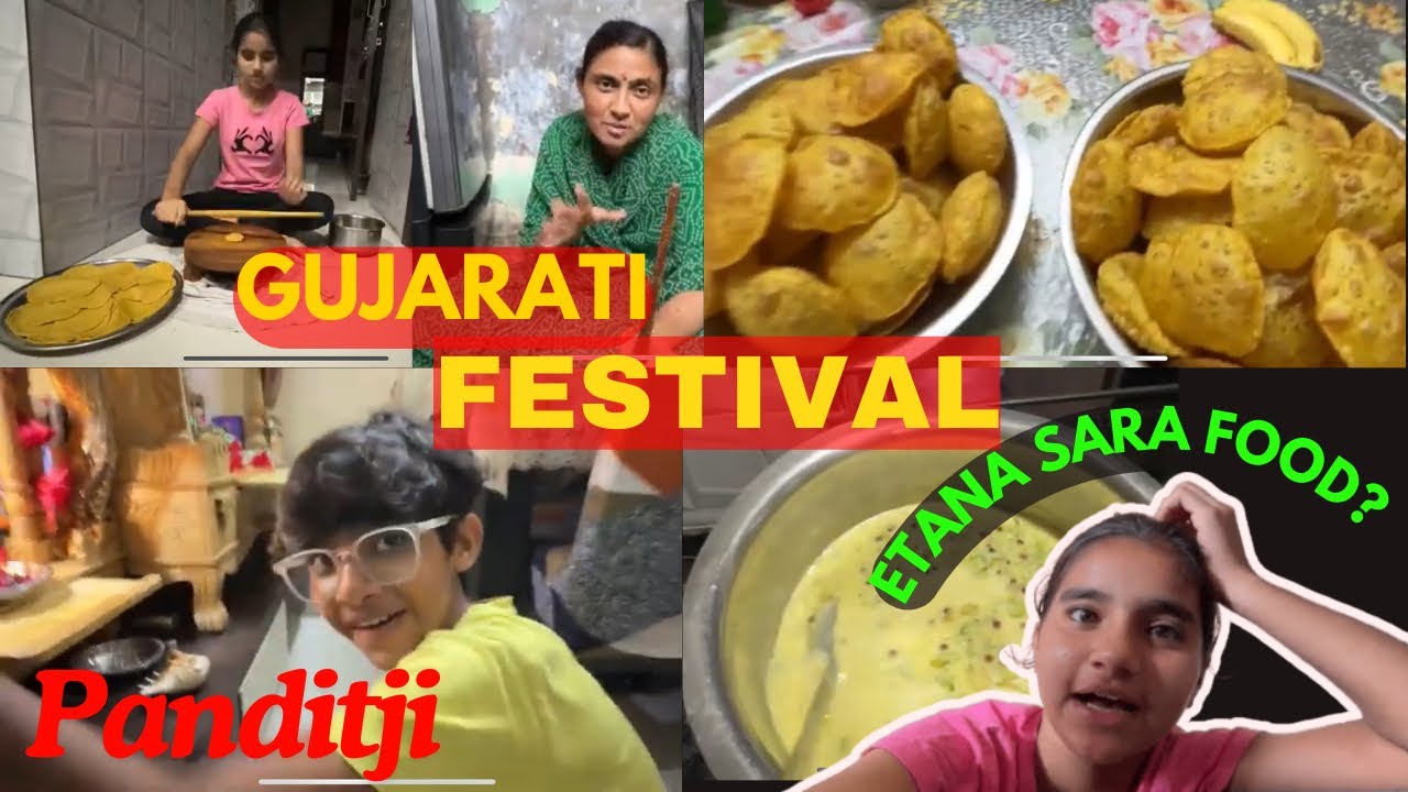 गुजराती त्योहार | Maanveer Vlogs - YouTube