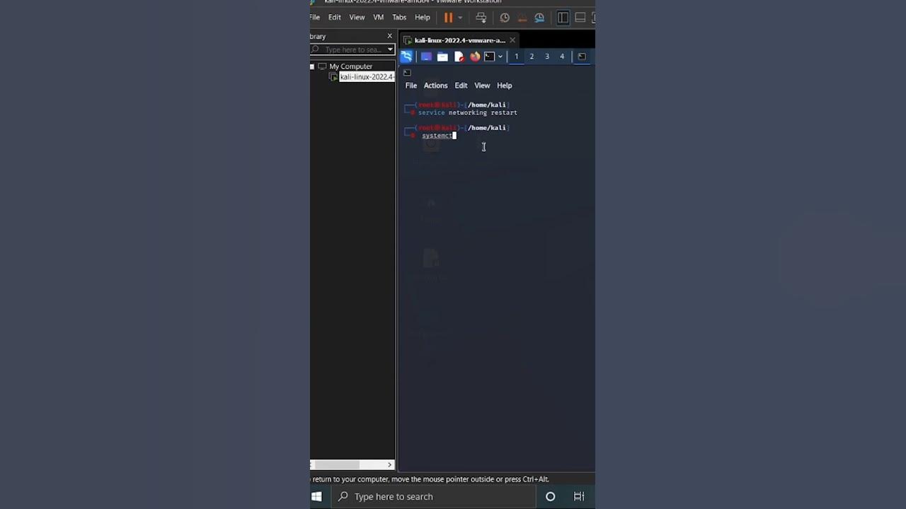 Fix Network Problem In Kali Linux Linux Youtube