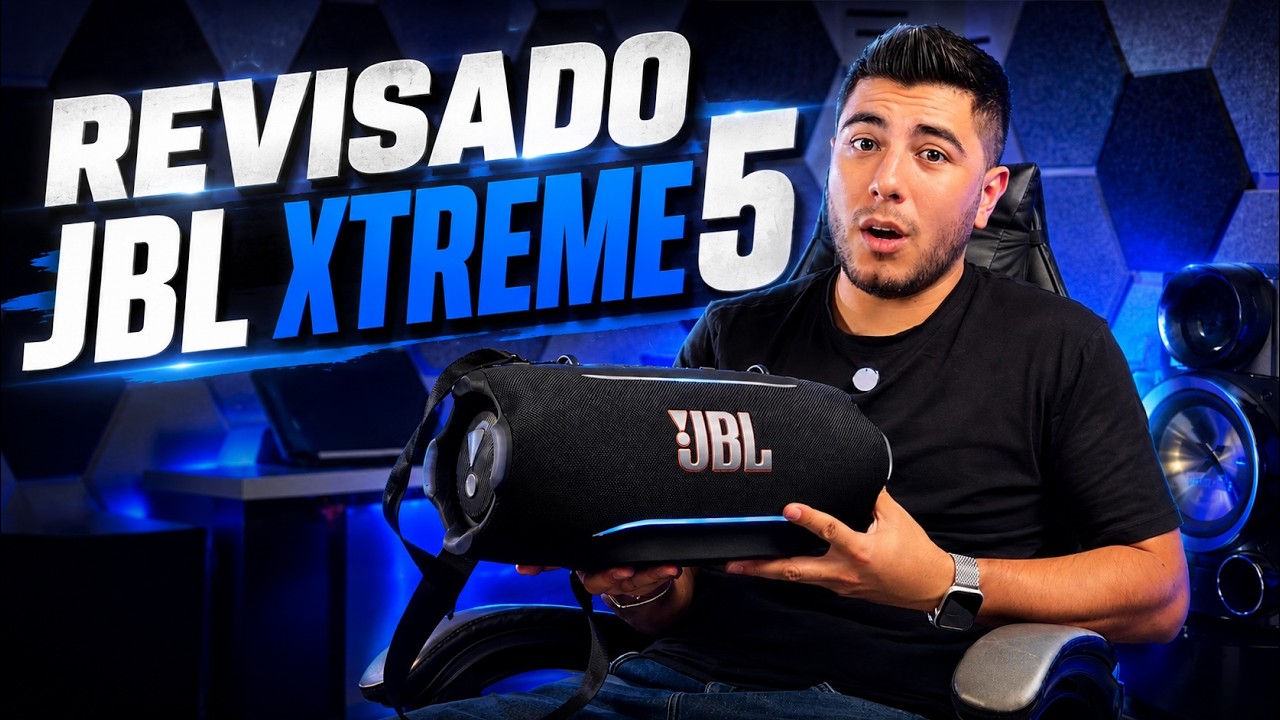 JBL Xtreme 5 REVIEW: El Parlante JBL con los GRAVES Más BRUTALES - YouTube