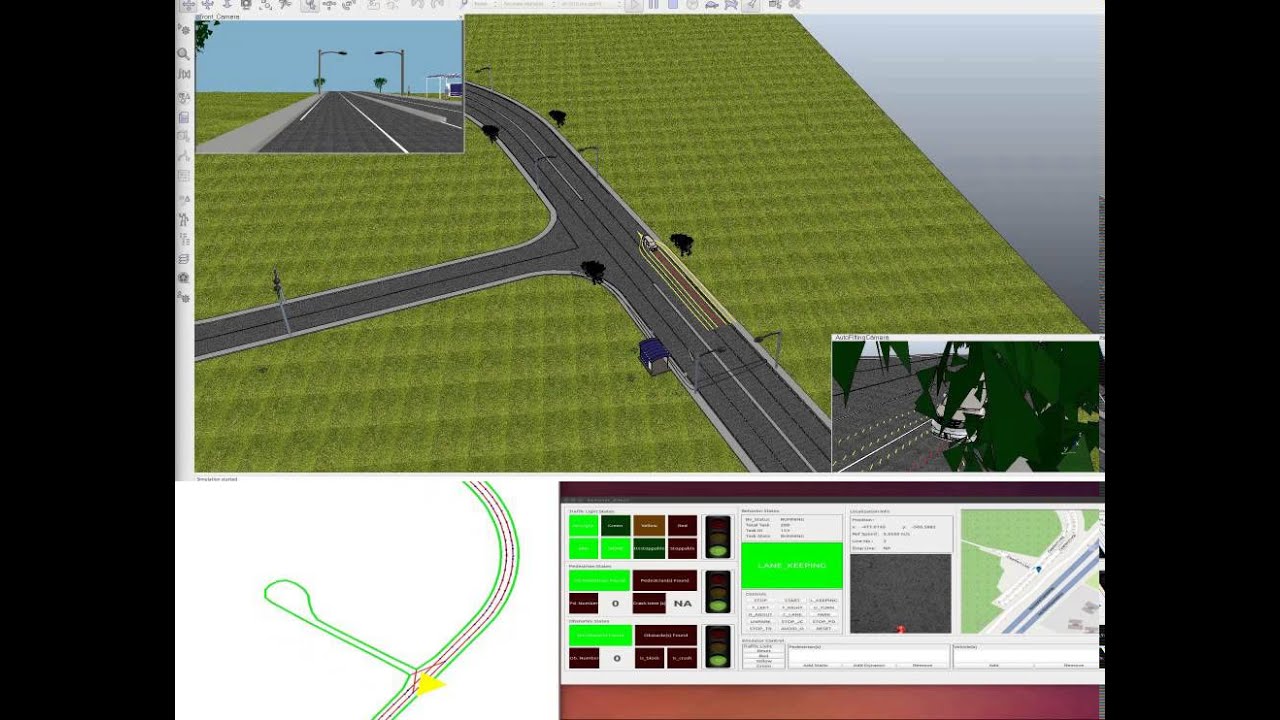 Simulation with GUI - YouTube