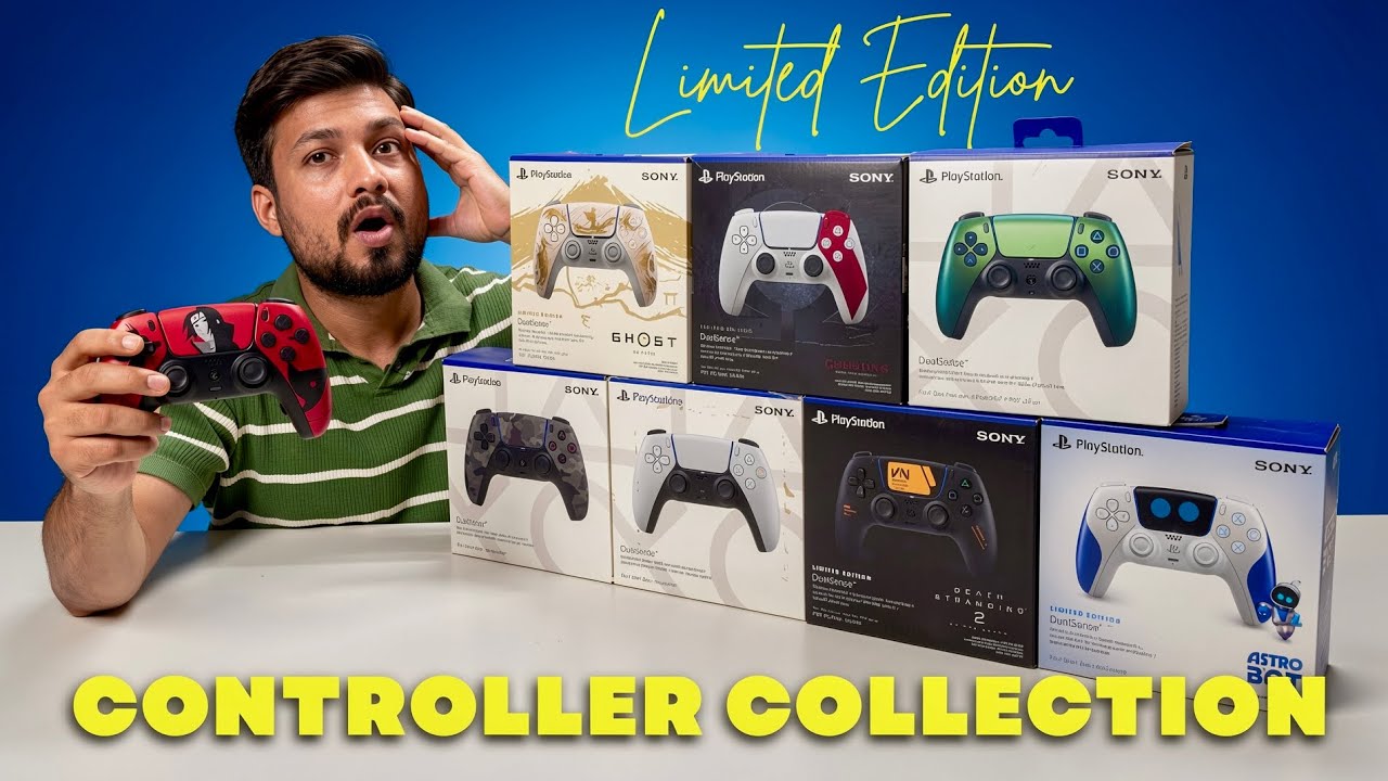 My Complete PS5 Limited Edition Controller Collection - Rare ...