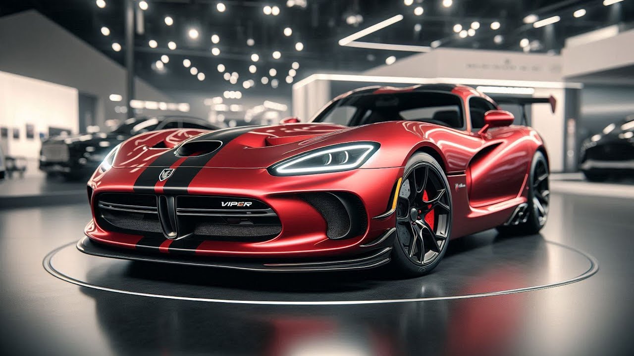 Driving the 2025 Dodge Viper: A Supercar Masterpiece - YouTube