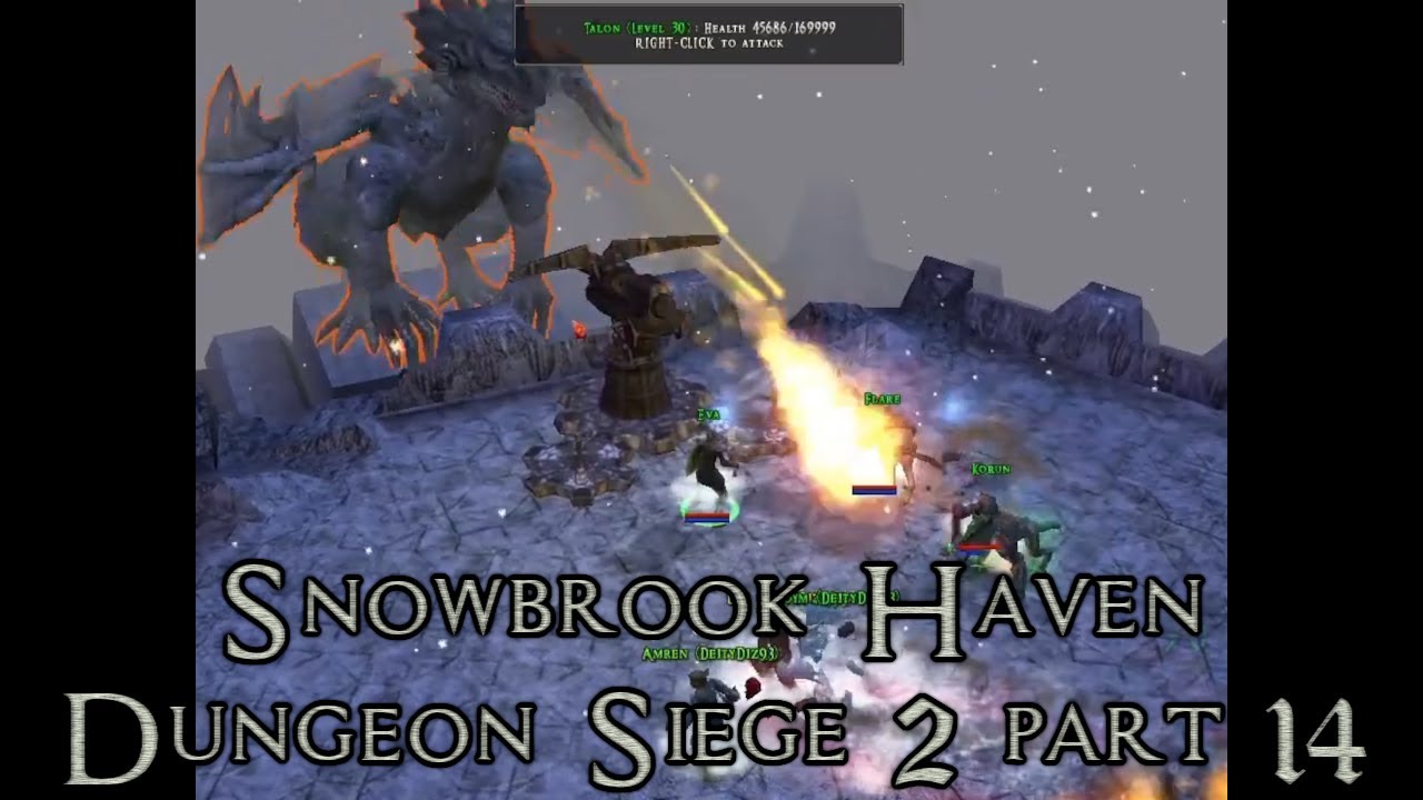Snowbrook Haven! Dungeon Siege 2, part 14! - YouTube