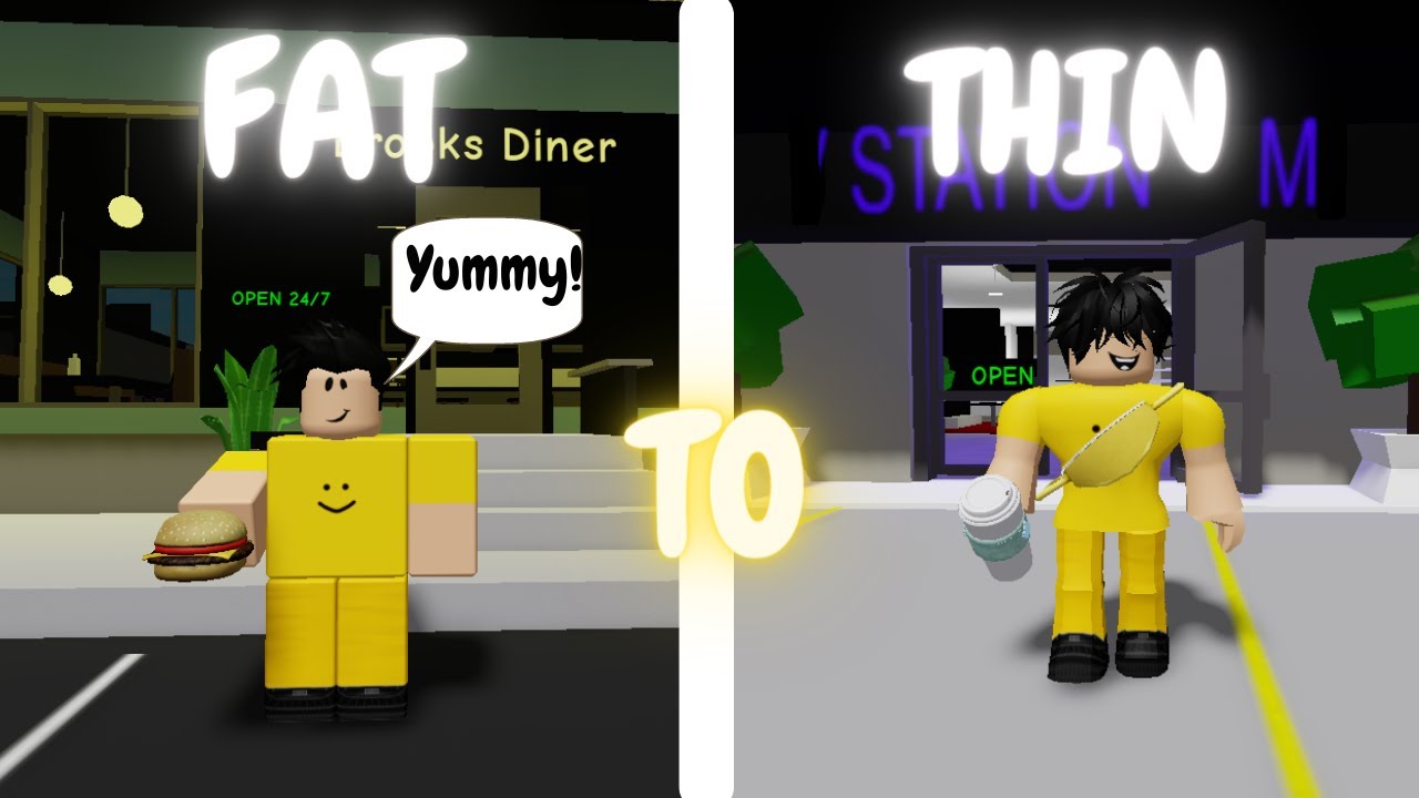 FAT TO THIN! | BrookhavenRp | TagalogRp | Mataba To Mapayat - YouTube
