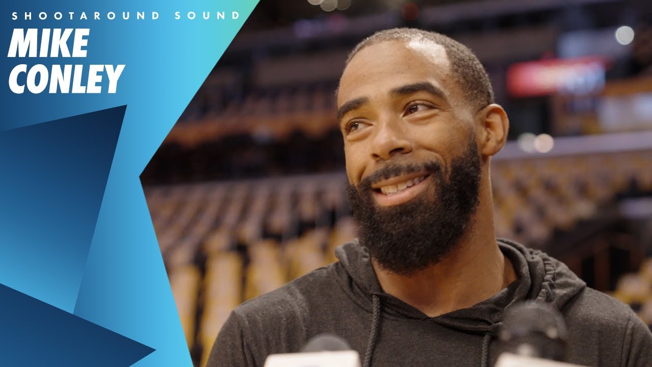 "This Summer Was Big For [Naz]." | Mike Conley Shootaround Sound | 10. ...
