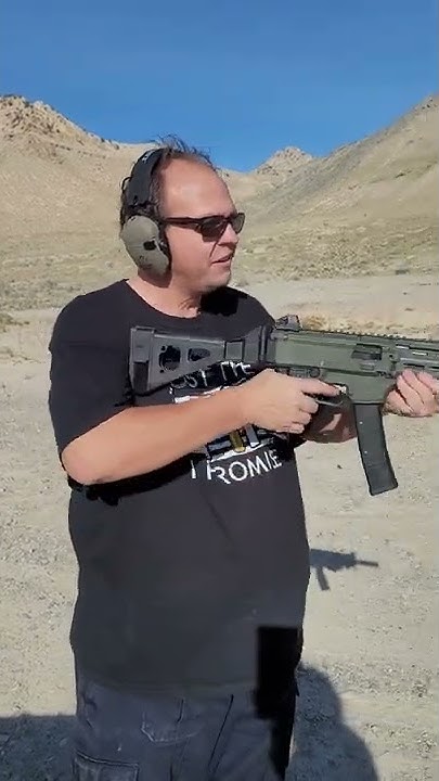 CZ Scorpion with Binary trigger - YouTube