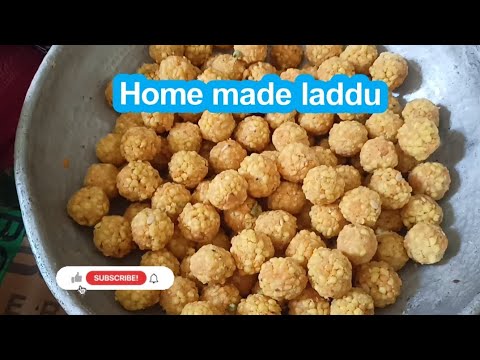 Homemade laddu||easy ga లడ్డు ఎలా చేసుకోవాలో చూడండి - YouTube