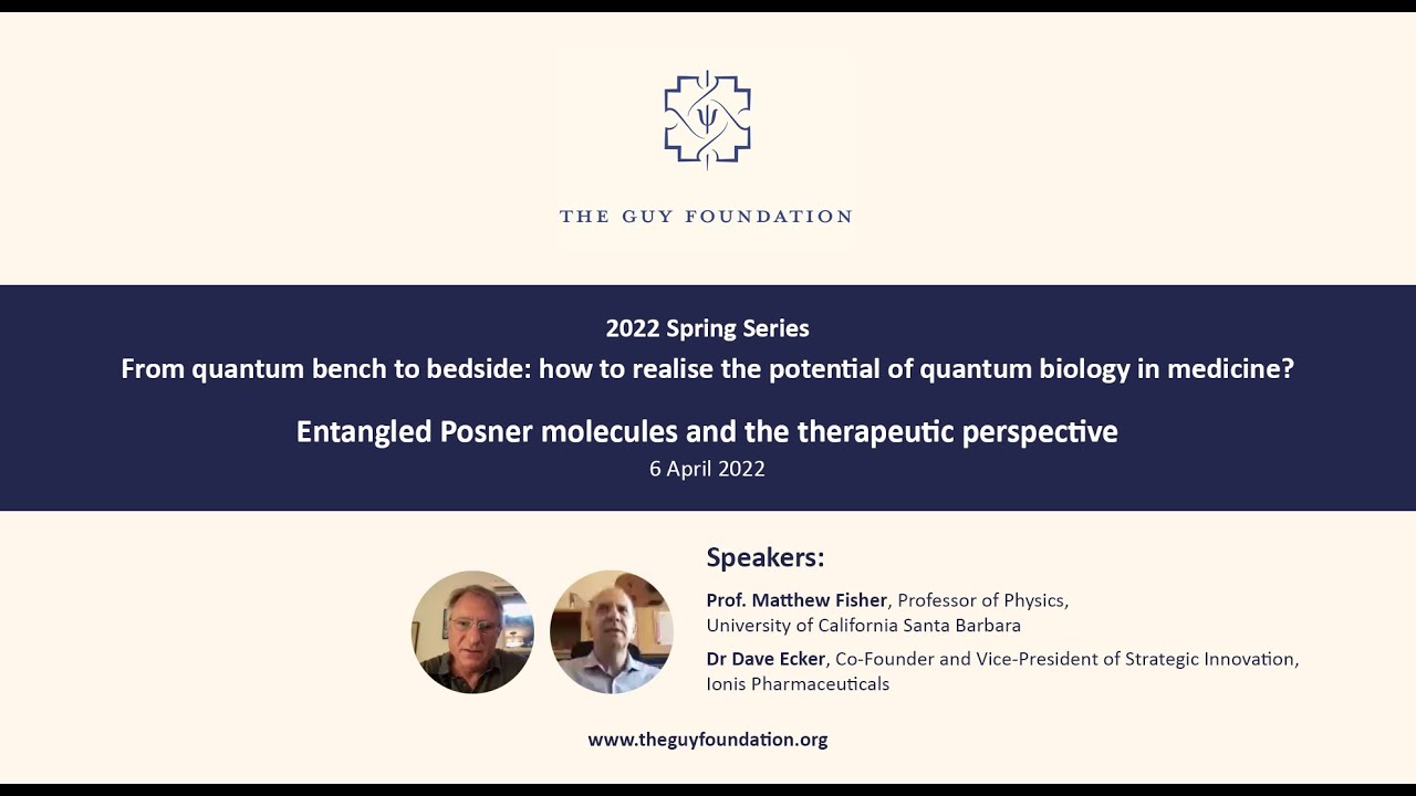 Professor Matthew Fisher and Dr Dave Ecker (2022) - YouTube