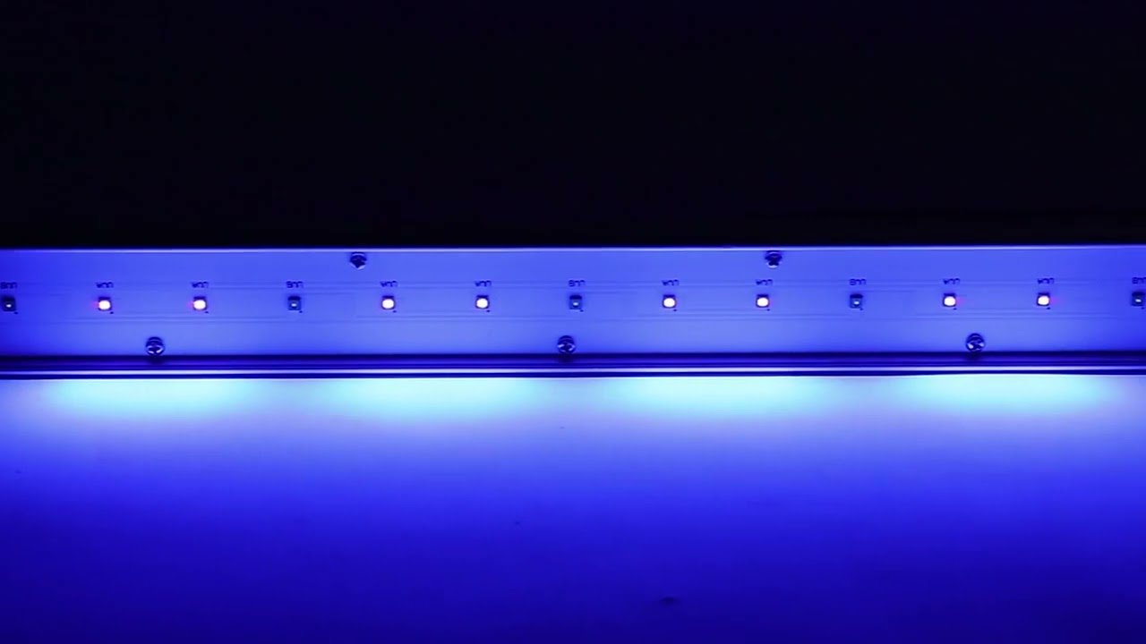 UVA UVB 310nm 385nm Bloom Booster Led Grow Light 30w UV Indoor - YouTube