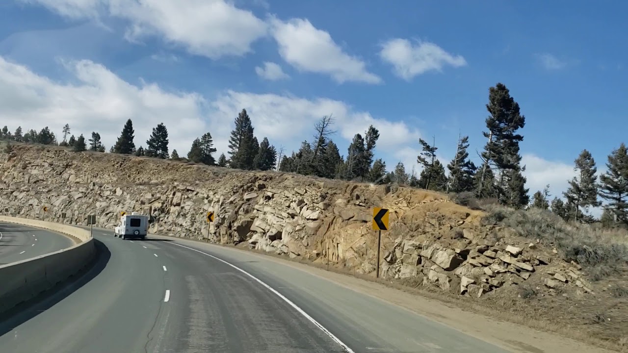 W I-90 Homestake Pass, Montana - YouTube