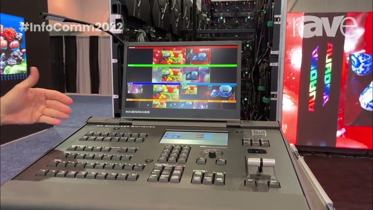 InfoComm 2022: Aurora LED Systems Presents the Magnimage MIG-EC90 Video Switcher Integrating 4K ...