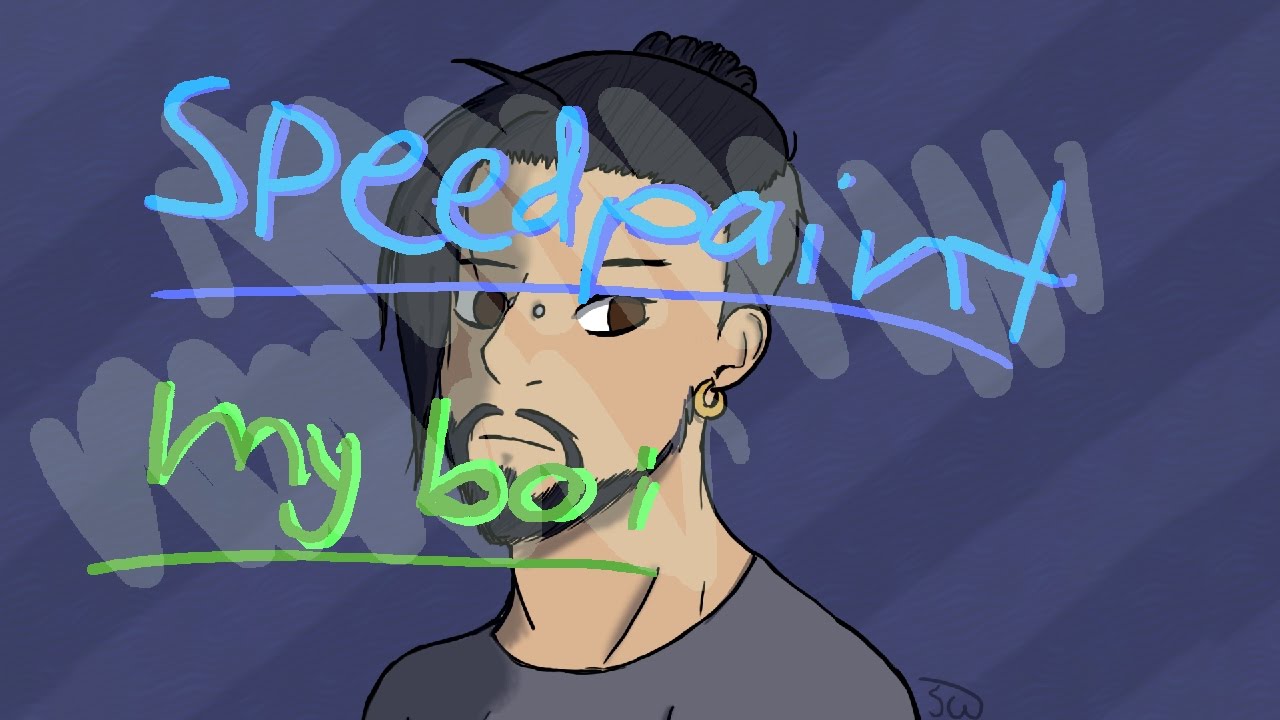 SPEEDPAINT - Overwatch: Reflections Hanzo - YouTube