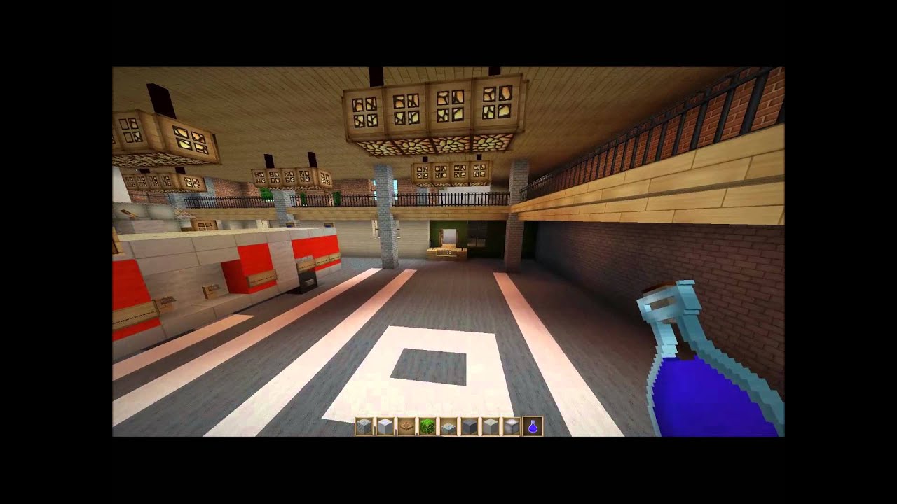 Minecraft Fire Station - YouTube