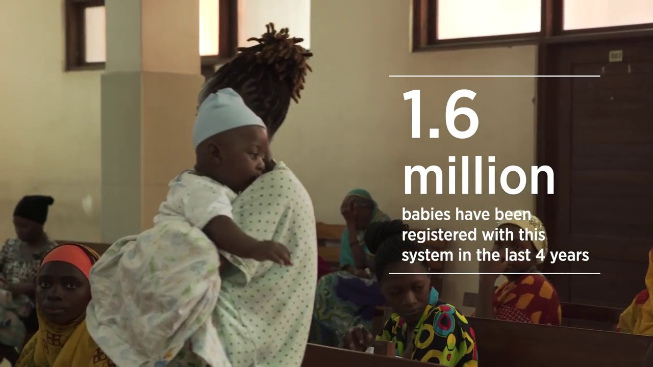 Mobile Birth Registration in Tanzania - YouTube