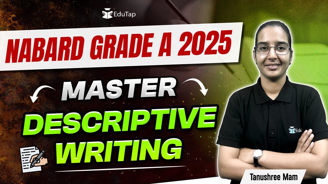 How to Prepare Descriptive Writing For NABARD Grade A Phase 2 | NABARD ...