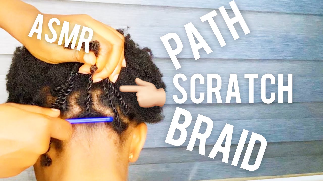 ASMR HAIR SCRATCH AND BRAID | ASMR SOUND 💆🏻‍♀️ - YouTube