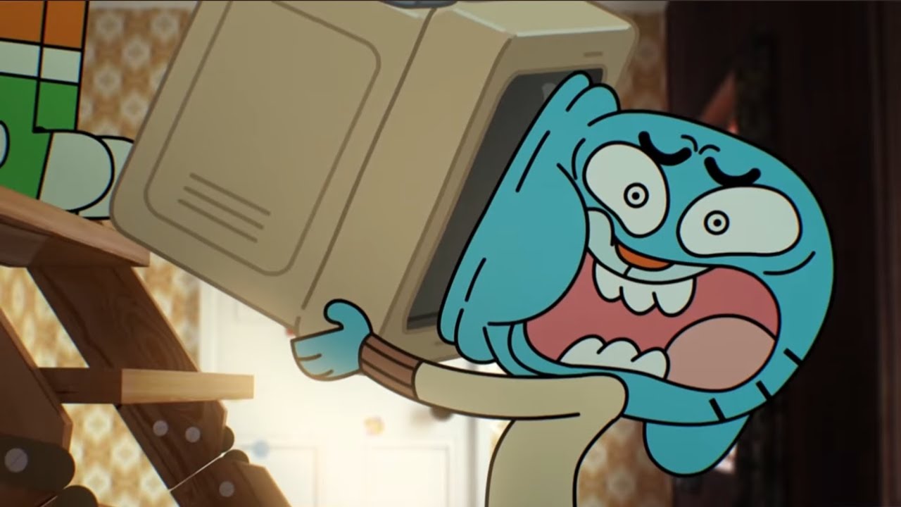 The Amazing World of Gumball - People's Reaction to Darwin's High ...
