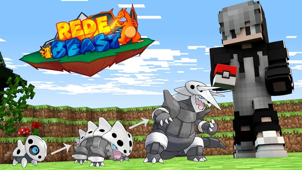 Minecraft Pixelmon #4 - Evoluindo nosso Aron!!! - YouTube