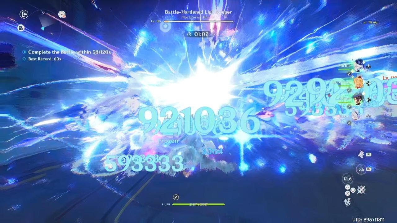 Genshin Impact | Testing Burst Build - YouTube