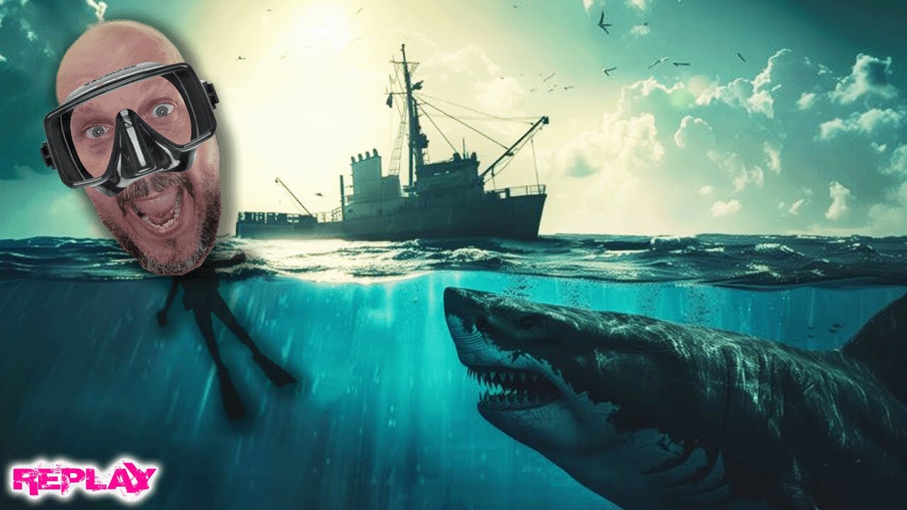 In acqua IN MEZZO AGLI SQUALI - YouTube