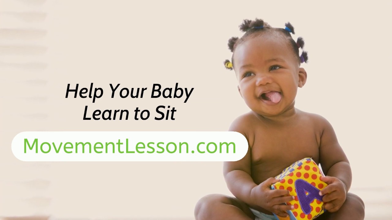 How to Help Your Baby Learn to Sit - YouTube