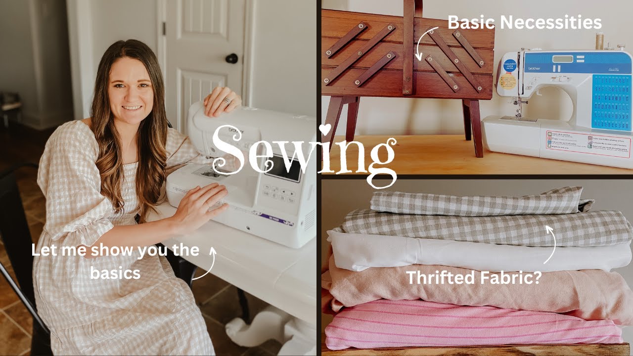 How to Sew | Beginners Guide to Sewing | A Skill Every Homemaker Should ...