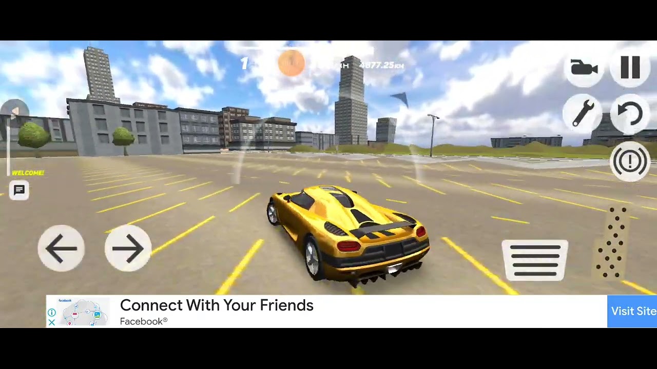 hi to extreme car driving simulator sf - YouTube