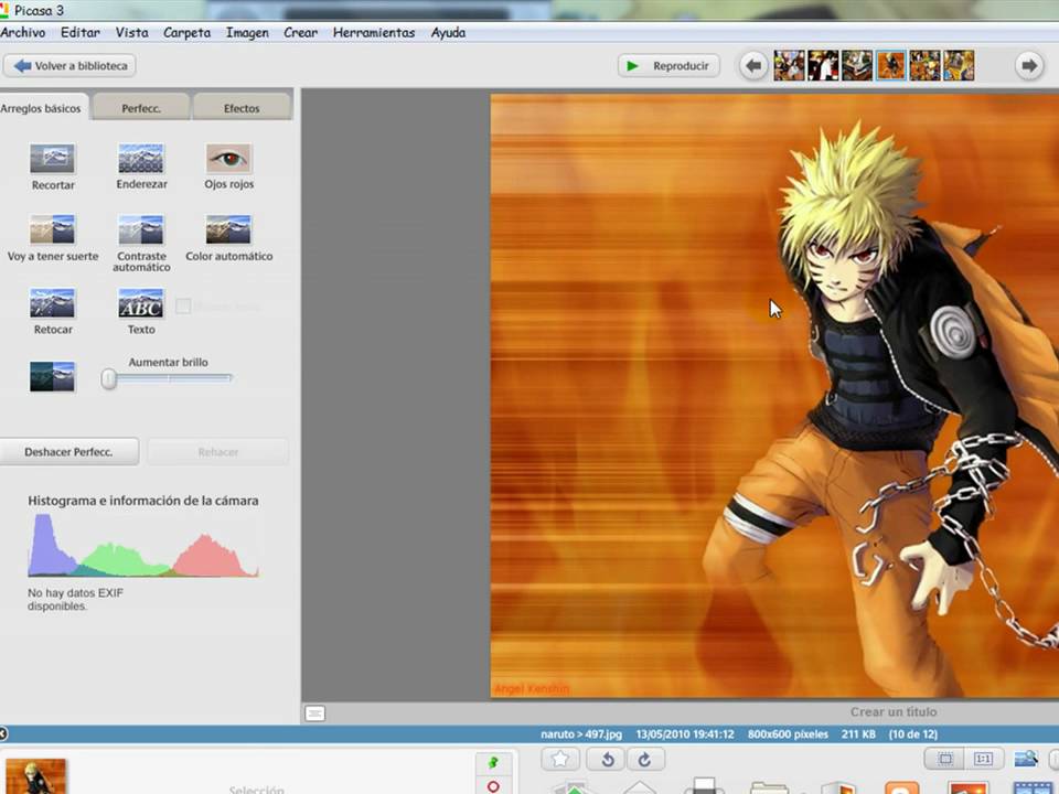 Picasa 3- como hacer un colage - YouTube