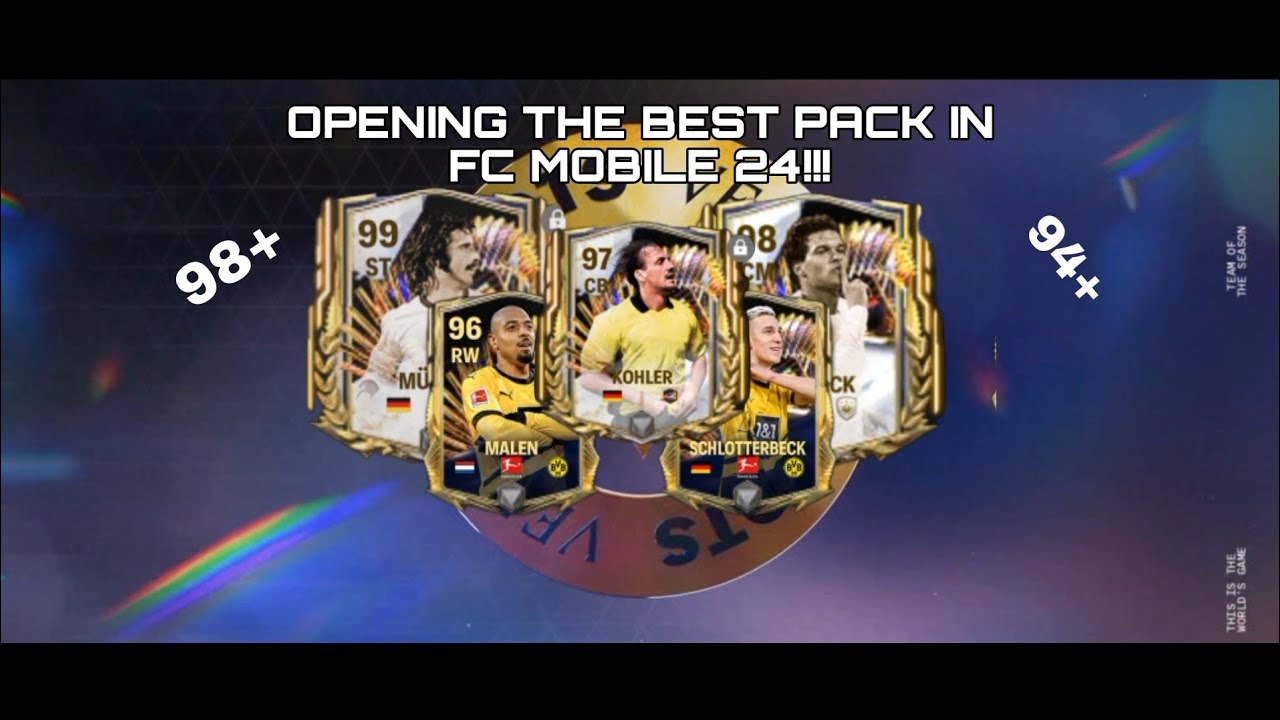 OPENING ALL THE TOTS PACK AND EXCHANGE IN FC MOBILE ||FT.MULLER AND ...