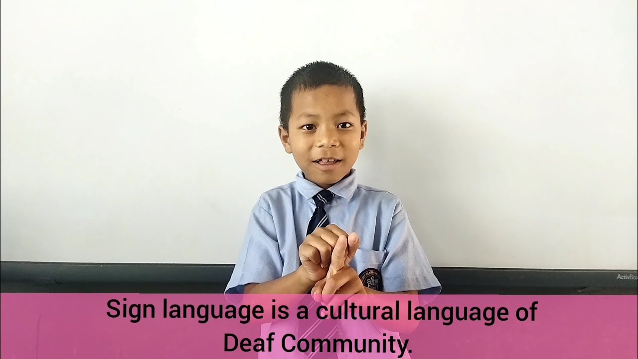Signing and sharing their Deaf Identity, Language and Culture by Deaf ...