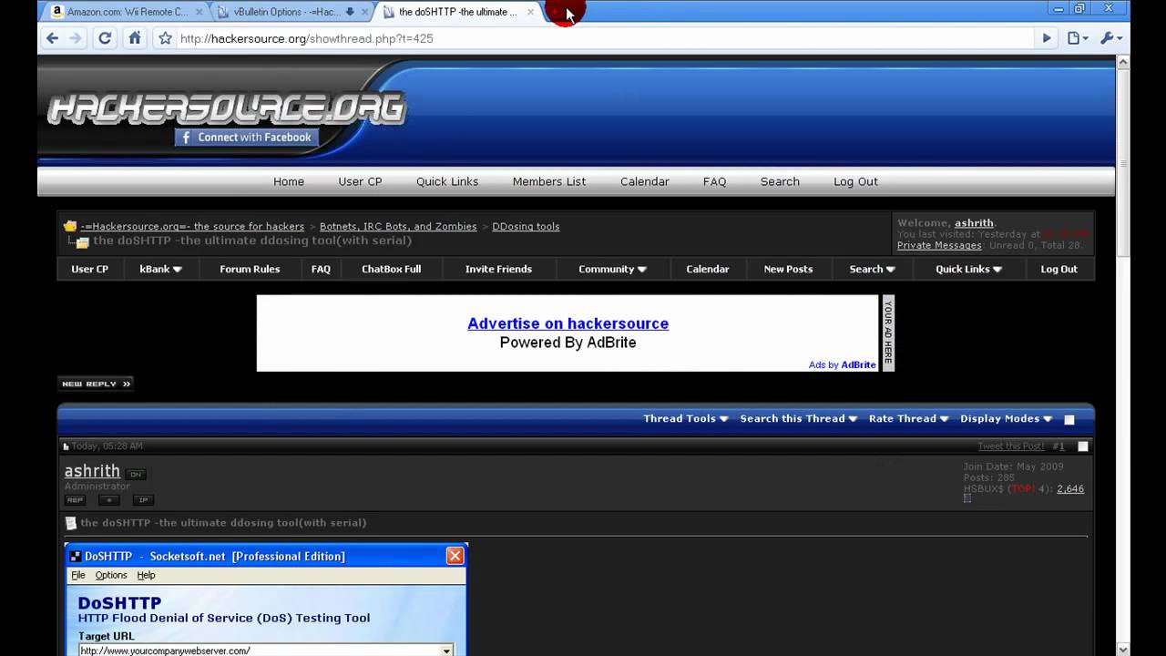 ddosing tutorial with download link - YouTube