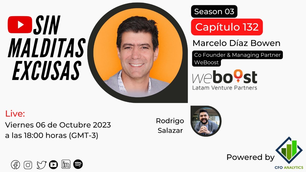 S3 EP132 Marcelo Díaz Bowen y WeBoost VC - YouTube