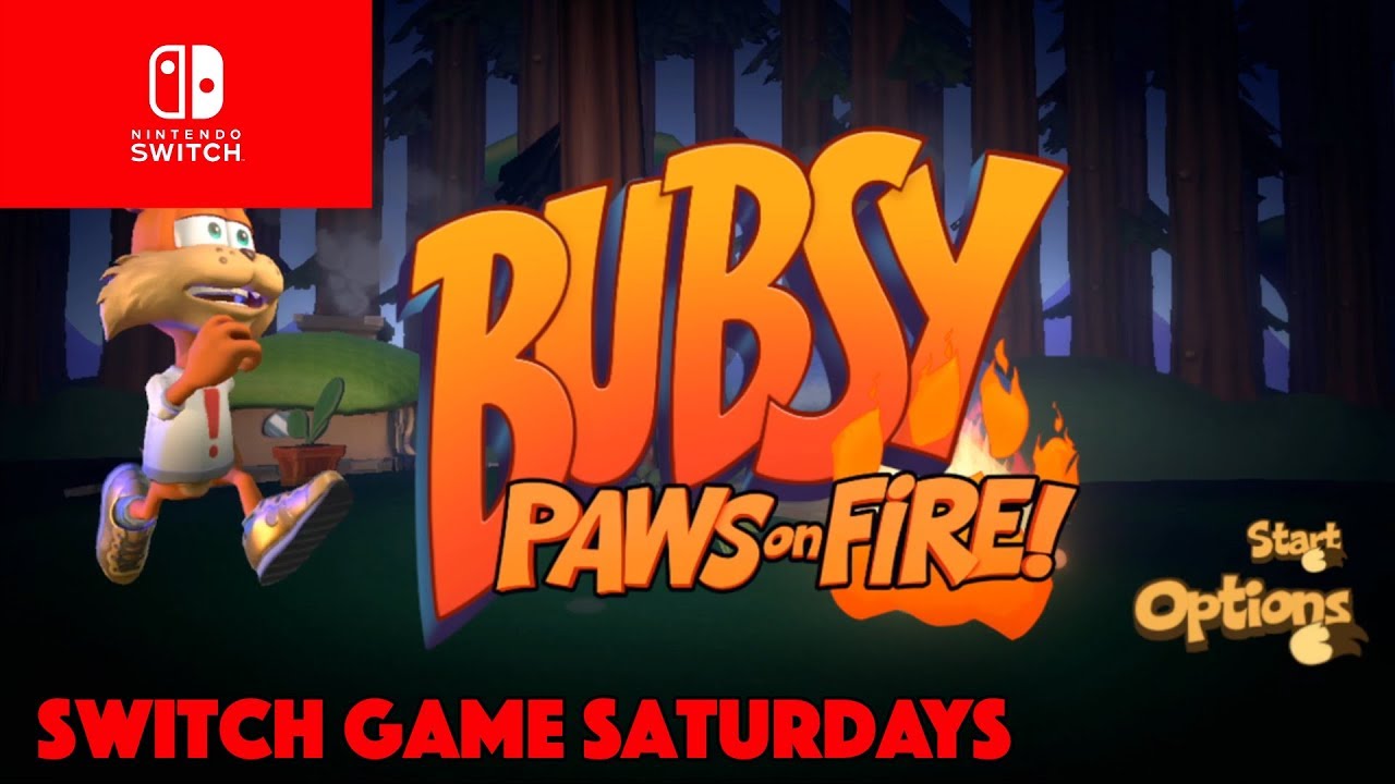 Bubsy: Paws on Fire! - Let’s Play - SWITCH GAME SATURDAYS! - YouTube