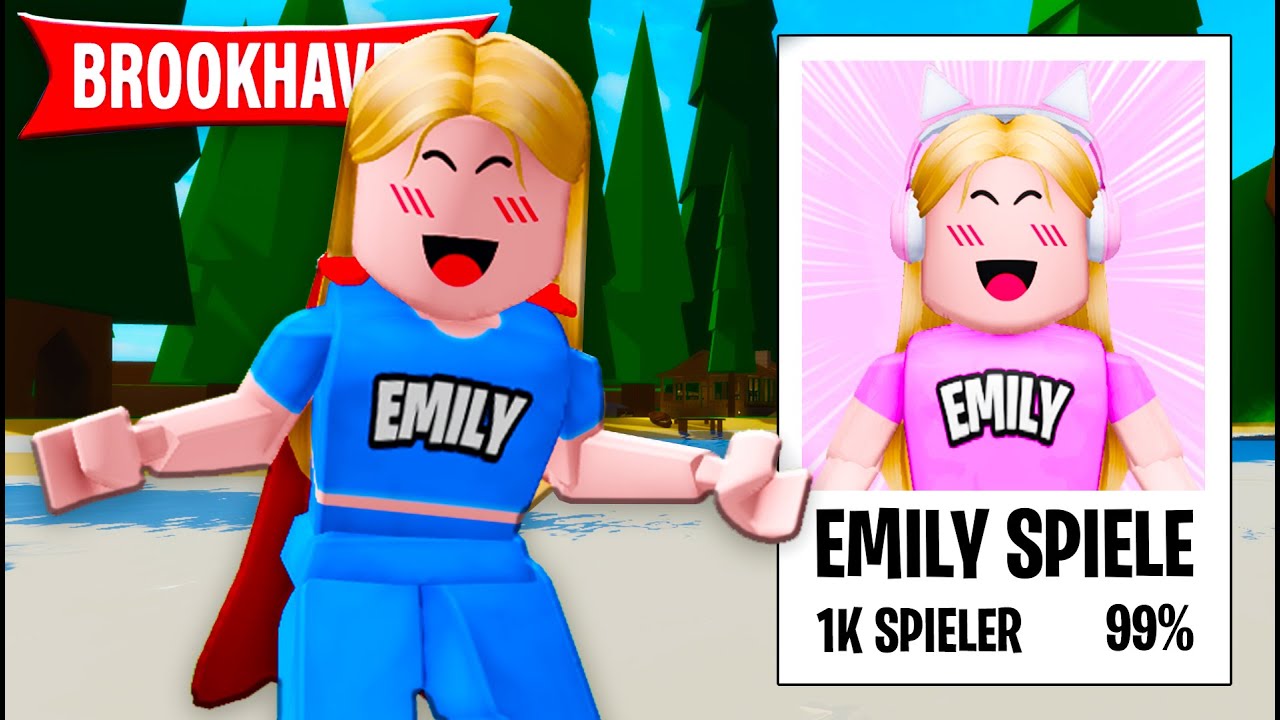 ich TESTE eure Emily FANGAMES in BROOKHAVEN! (Roblox Brookhaven 🏡RP ...
