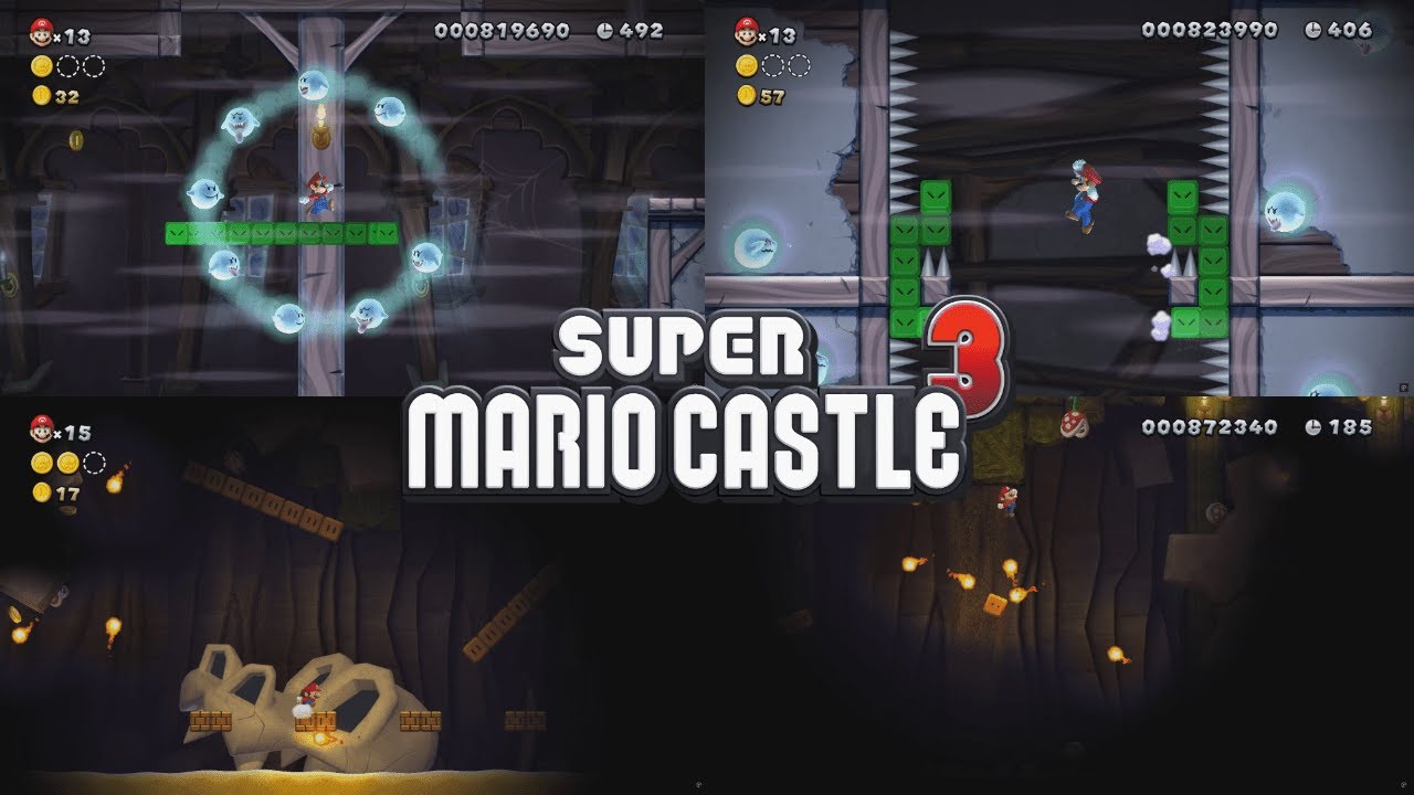 Super Mario Castle 3 #4 Walkthrough 100% - YouTube