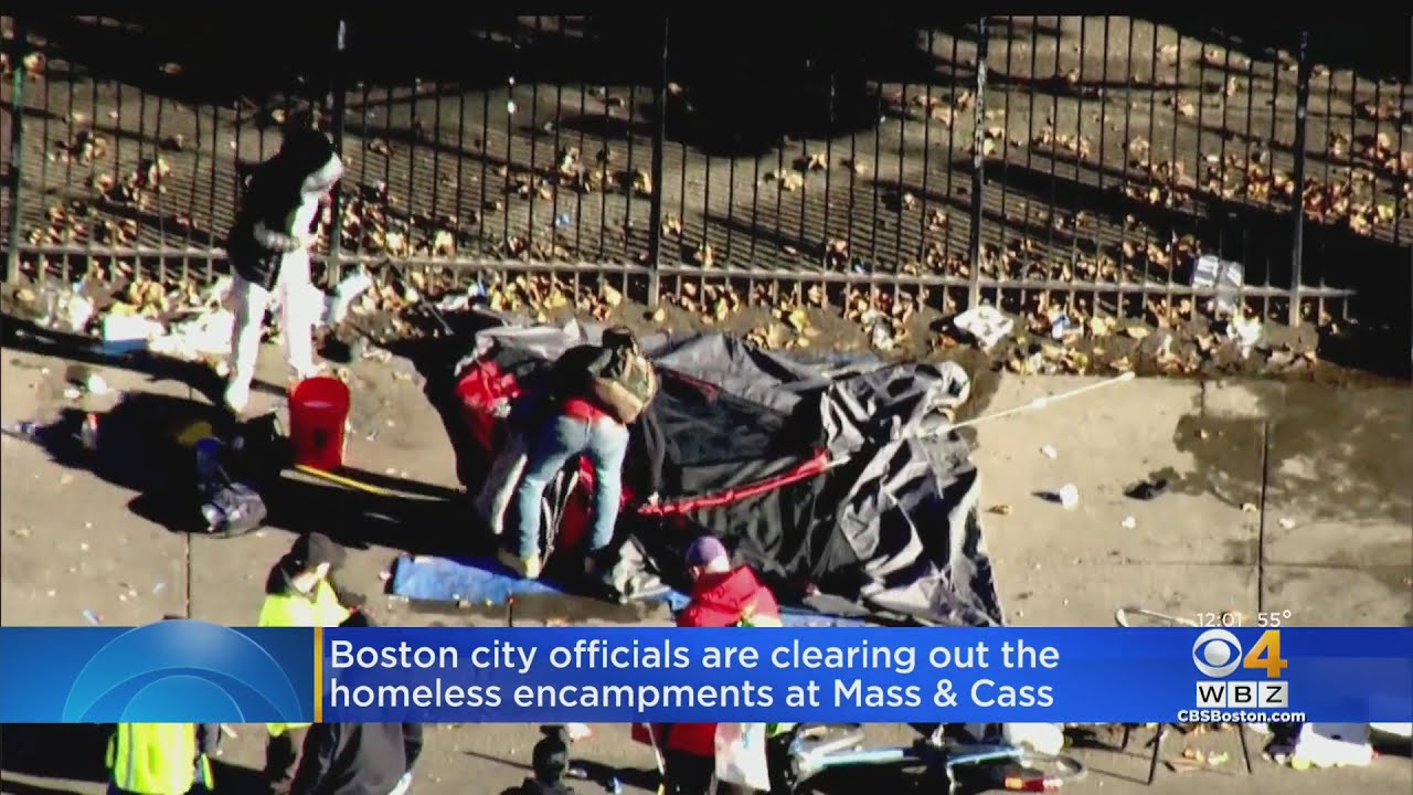 City of Boston moves homeless encampments off busy Southampton Street ...